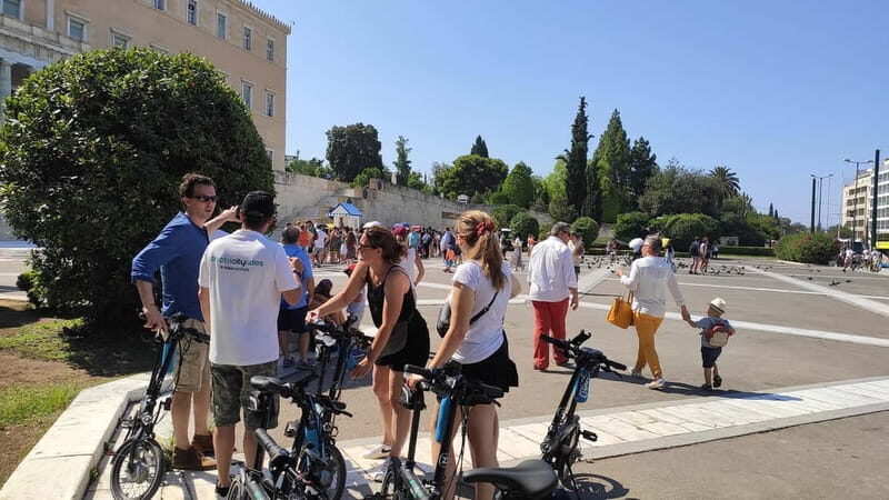Athens: Discover the City Electric Bike Tour - Detailed Itinerary Breakdown