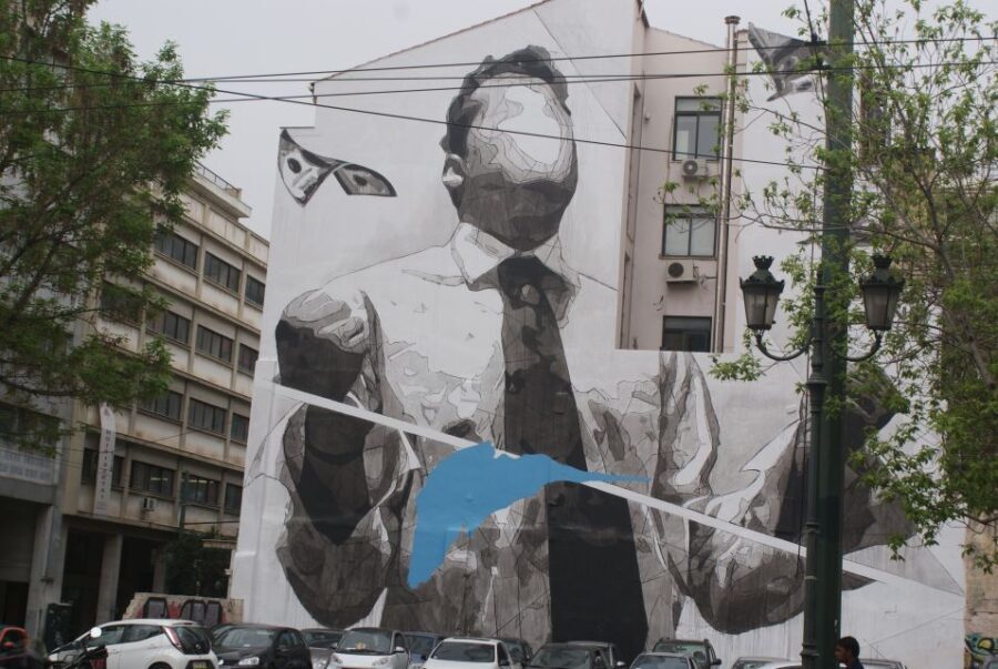 Athens: Greek Life and Street Art Electric Bicycle Tour - Detailed Breakdown of the Itinerary