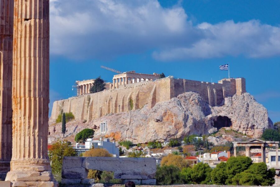 Athens: The Acropolis and Greek Food Private Guided Tour - Walking Through the Historic Old Town and Market Areas