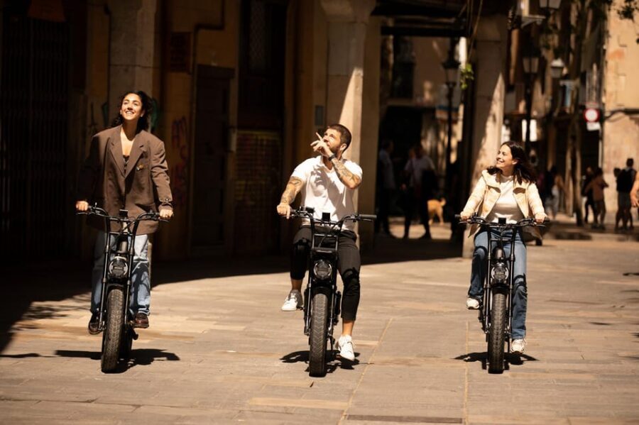 Award winning Electric Fatbike Rental Barcelona - The Experience: Riding Through Barcelona’s Heart and Coast
