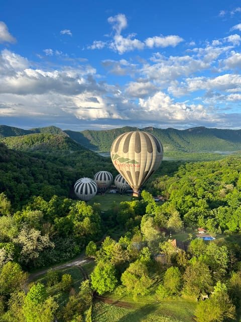 Balloon flight in la Garrotxa with transfer from Barcelona - The Itinerary Breakdown