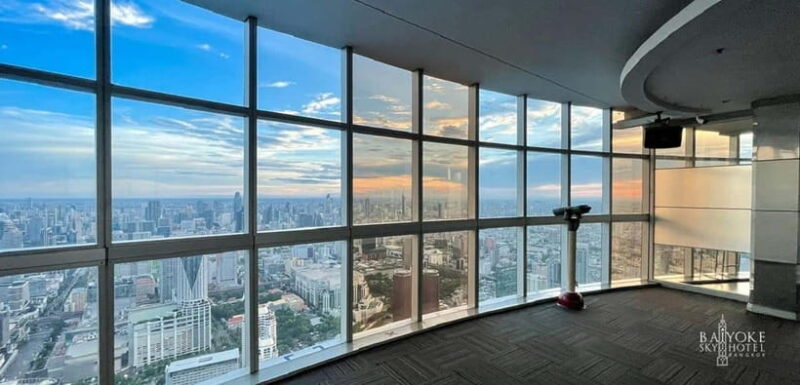Bangkok: Baiyoke Sky Hotel Observatory Entry Ticket & Drink - Key Points