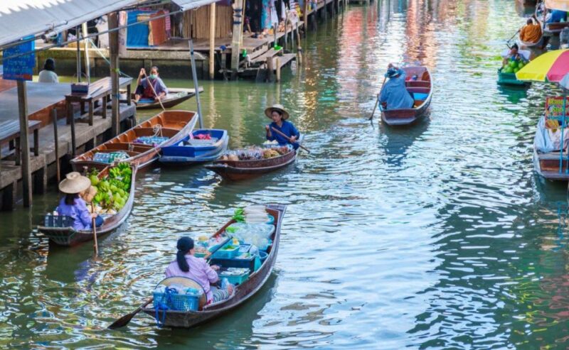 Bangkok : Damnoen Saduak & Train Market Car Excursion - Key Points