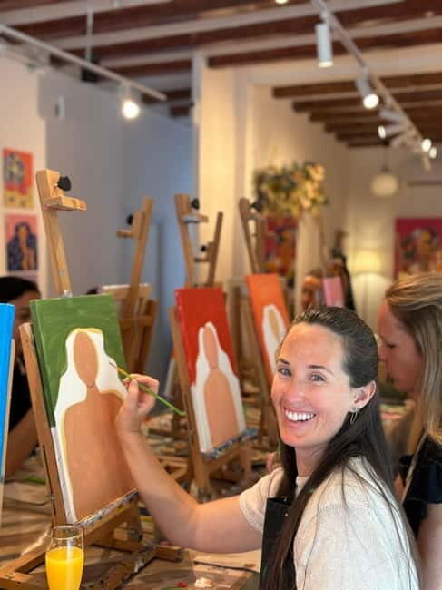 Barcelona: Create your own souvenir! Wine, Paint and Music! - The Reviews Speak for Themselves