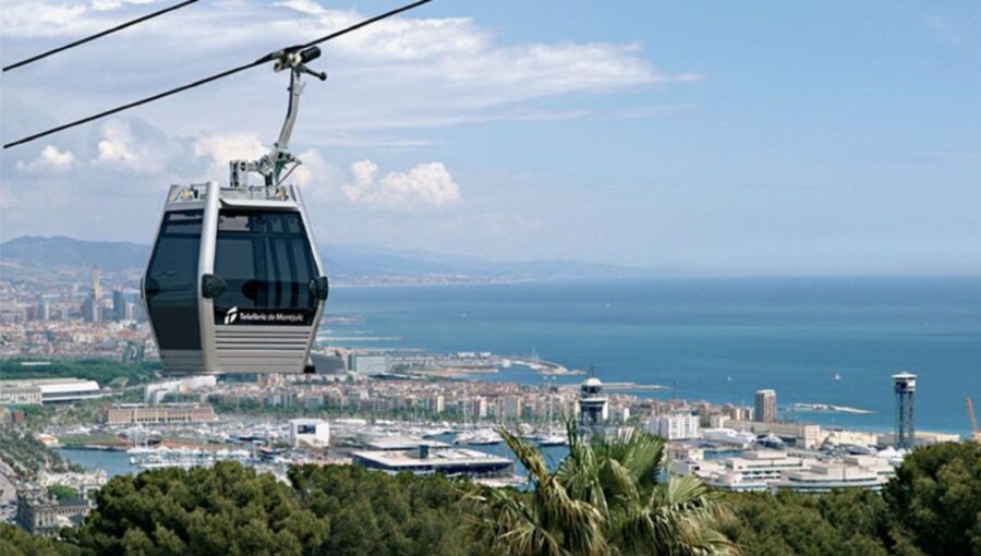 Barcelona: Montjuïc Cable Car Ticket with Audio Guide - The Cable Car Ride: Scenery and Comfort