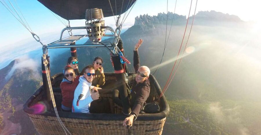Barcelona: Montserrat Hot-Air Balloon & Monastery Experience - The Balloon Ride: Views and Atmosphere
