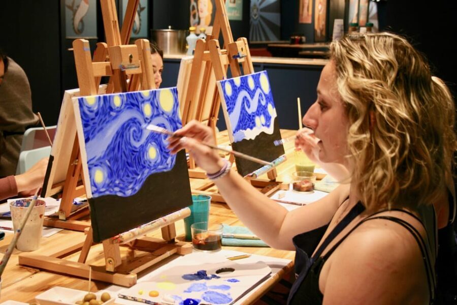 Barcelona: Paint and Sip Experience with Spanish Vermouth - The Itinerary and What to Expect