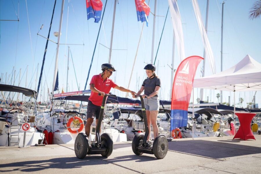 Barcelona: Segway Tour & Sailing Experience - The Itinerary in Detail