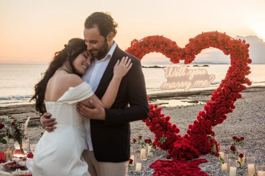 Beach Wedding Proposal with Picnic in the Athenian Riviera - Who Would Love This Experience?