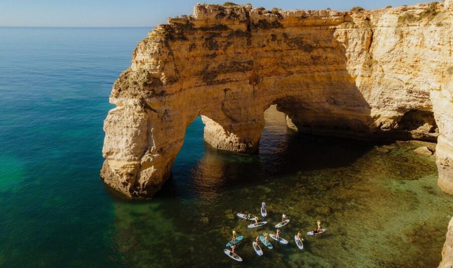 Benagil: Paddle Board Experience in Benagil Cave & 4k Photos - The Sum Up