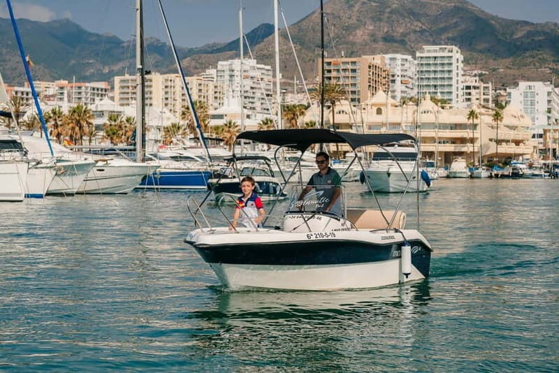 Benalmádena: license-Free Rent Boat for Dolphin Watching - Who Will Love This Experience