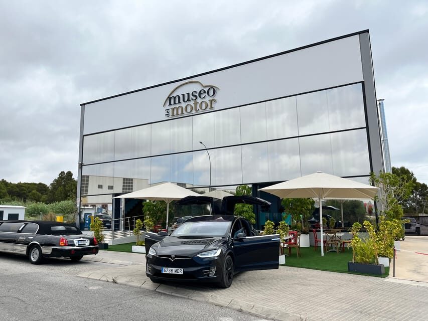 Benidorm: TESLA falcon wings tour to Museo del Motor - The Itinerary Breakdown
