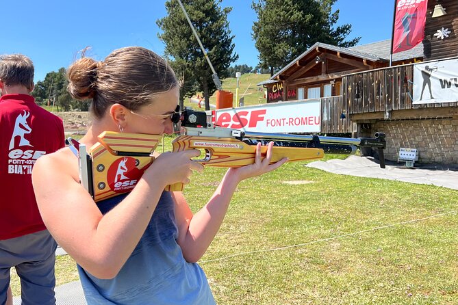 BIATHLON initiation - 1h15 - Accessible to all from 8 years old - What is the Biathlon initiation tour in Font-Romeu?