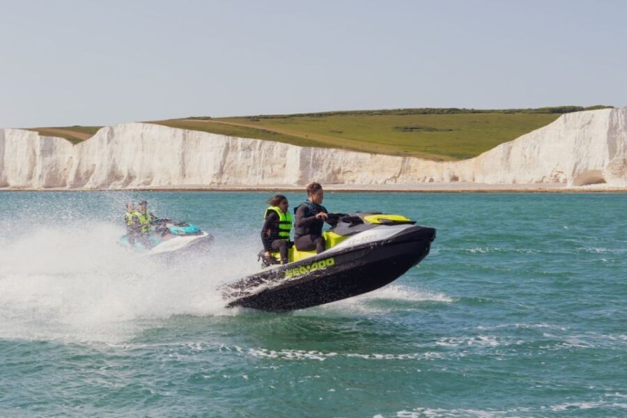Brighton: Seven Sisters Jet Ski Guided Coastline Safari - The Adventure Begins at Newhaven Marina