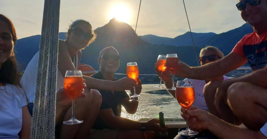 Cannero Riviera: Sunset Sailing Lago Maggiore - Sights and Stops Along the Way