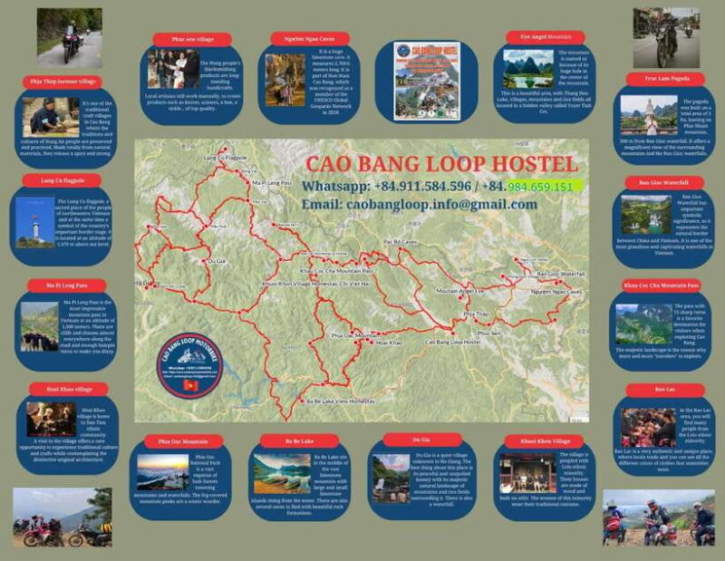 Cao Bang: Cao Bang Loop Tour to Ba Be Lake 5D4N - Key Points