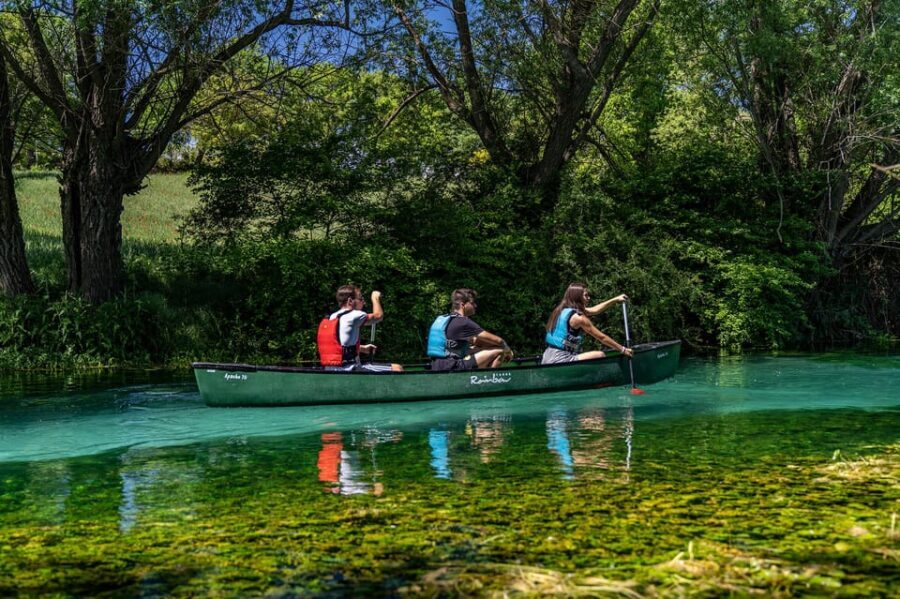 Capestrano: Canadian Canoe Excursion on the Tirino River - An Overview of What to Expect