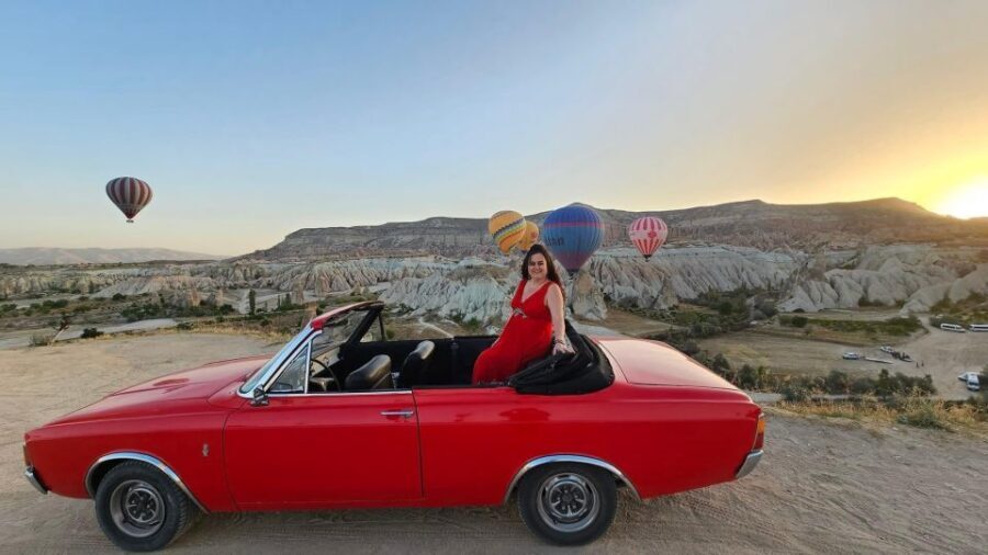 Cappadocia: Sunrise, Day Tour & Sunset Classic Car Tour - Hot Air Balloon Viewing & Weather Considerations