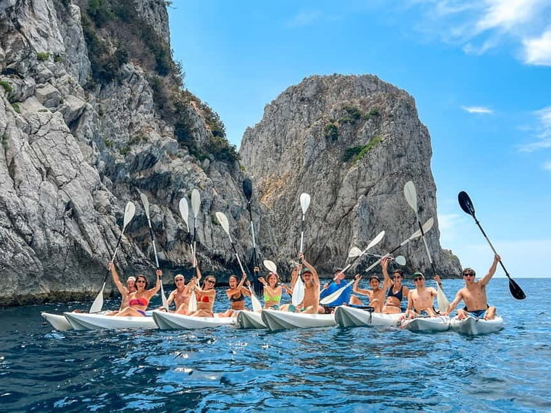 Capri: Caves and Beaches Kayaking Tour with GoPro Photos - What You Can Expect