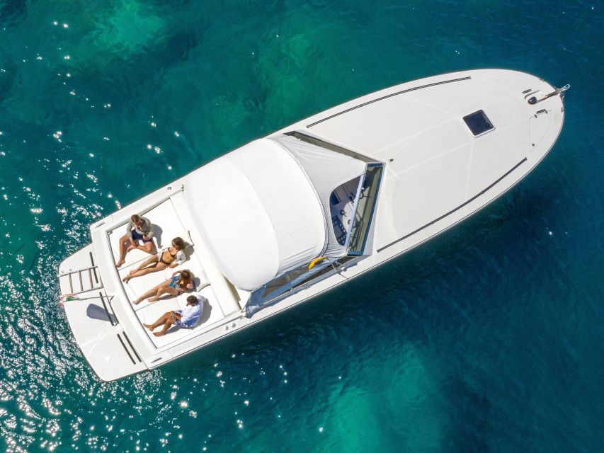 Capri private boat tour from sorrento on Tornado 38 - Scenic Stops and Highlights