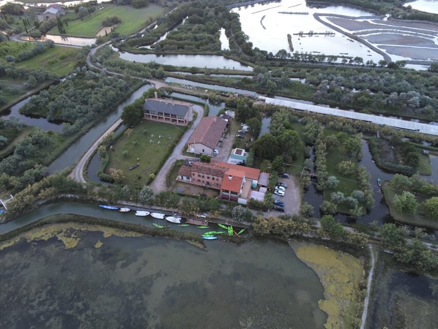Cavallino: Kayak Tour with La Barena Aperitif - The Itinerary in Detail