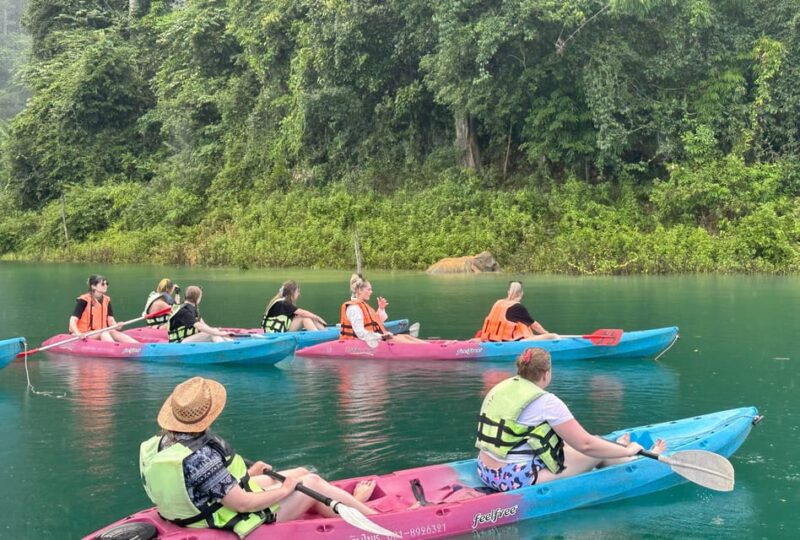 Cheow Larn Lake - Hiking - Cave Explore - Wildlife Safari - Key Points