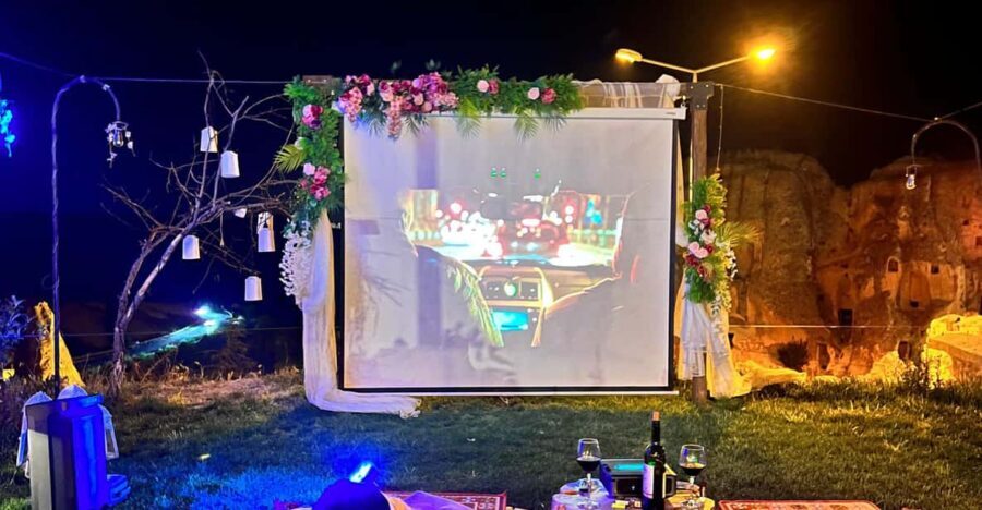 "Cinema Night in Cappadocia: Outdoor or Cave Experience" - The Value for Money
