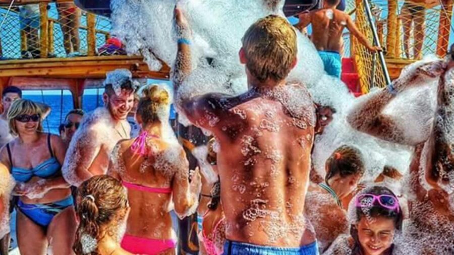 City of Side: Dolphin Island Boat Tour with BBQ & Foam Party - A Closer Look at the Itinerary and Experience