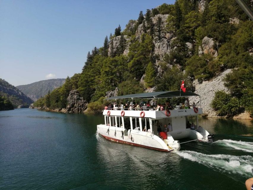 City of Side: Green Canyon Boat Tour with Lunch and Drinks - Practical Details: Getting the Most Out of Your Tour