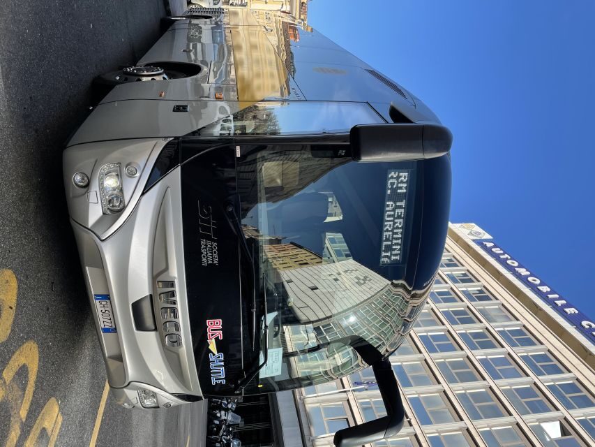 Civitavecchia: Transfer to Rome & Hop-on Hop-off Bus Ticket - The Value of the Transfer & Bus Service
