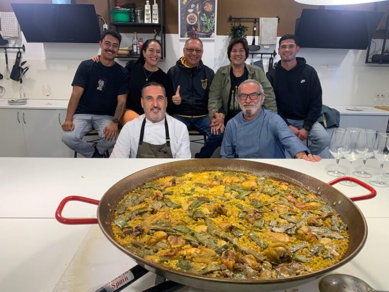 Class of Valencian Paella with welcome drinks and tapas - A Practical Look at the Valencian Paella Cooking Class
