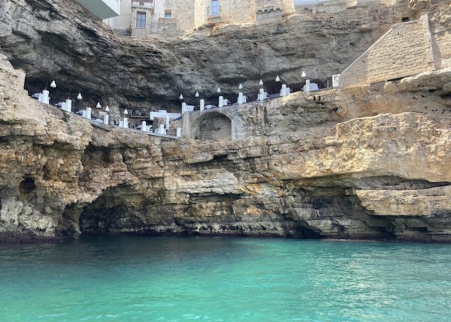 Coast and caves of Polignano:boat tours,drinks,swimming,music and fun - The Stops and What You Can Expect