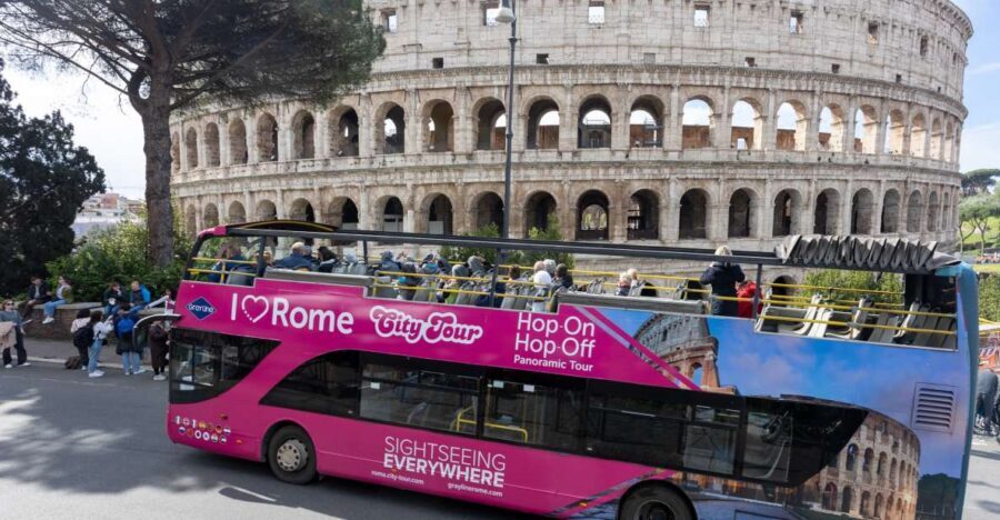 Colosseum Escorted Entrance Combo Pass with Open Bus - What You Get for Your Money