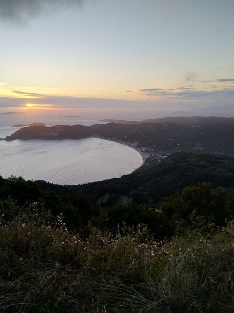 Corfu: Angel Castle Guided Hike and Sunset - The Sunset and the Trail: A Scene to Remember