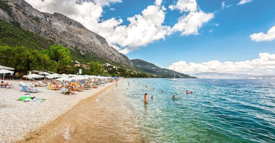 Corfu: Bus Trip & Swim at Canal d'Amour, Kassiopi, & Barbati - The Transportation and Group Dynamics