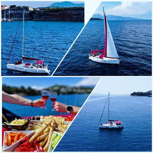 Corfu: Private Sailing Cruise- Swim Stops with Food & Drinks - The Itinerary: What to Expect