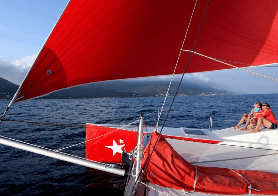 Corsica Porticcio : private catamaran on the Ajaccio golf - Real Traveler Insights