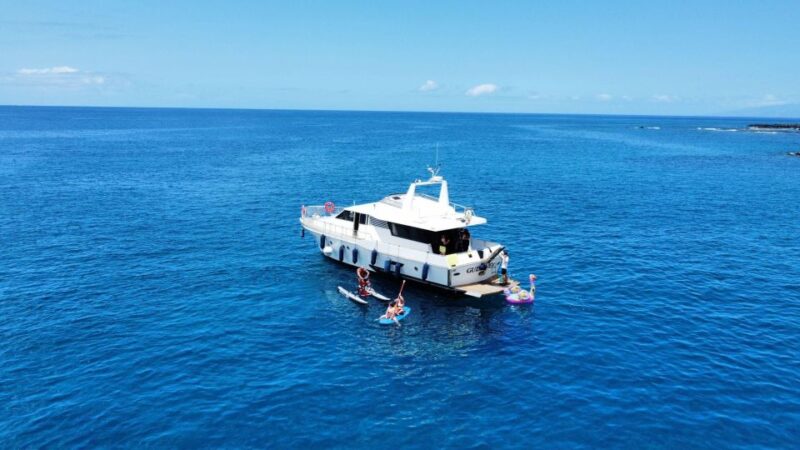 Costa Adeje: Private Yacht Trip with Watersports and Slides - Key Points
