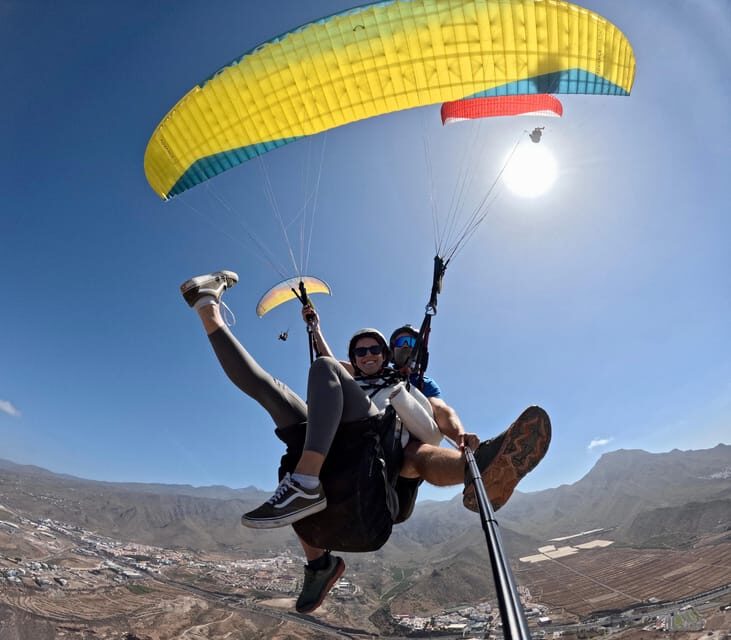 Costa Adeje: Tandem Paragliding Experience with Hotel Pickup - The Itinerary Breakdown