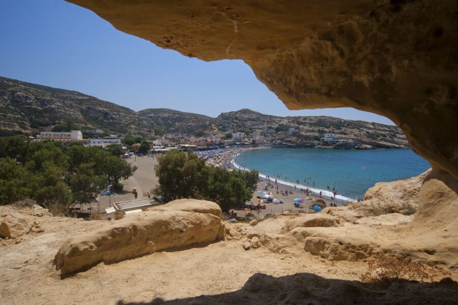 Crete: Matala Beach and Hippie caves, Red beach - Practical Details and Tips