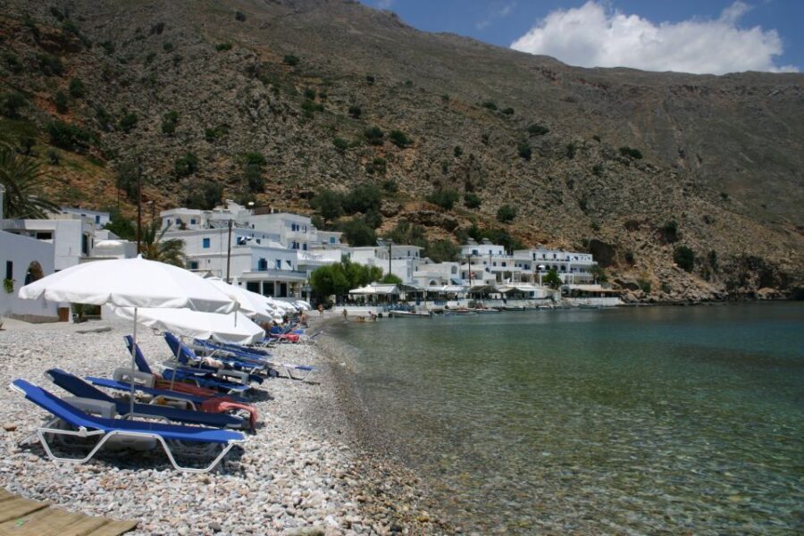Crete: Roundtrip Boat Ride to Loutro with Hotel Transfer - Key Points