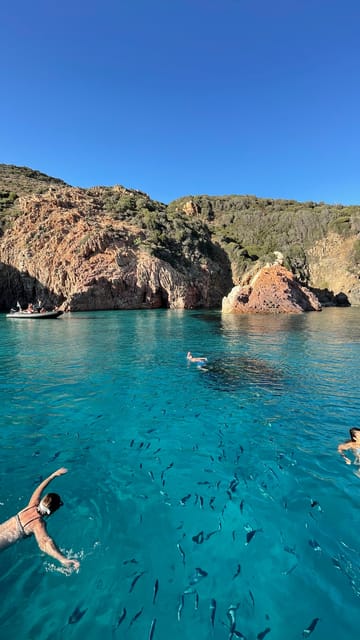Croisière Calanques de Piana - Baignade bateau 12 places - Key Points