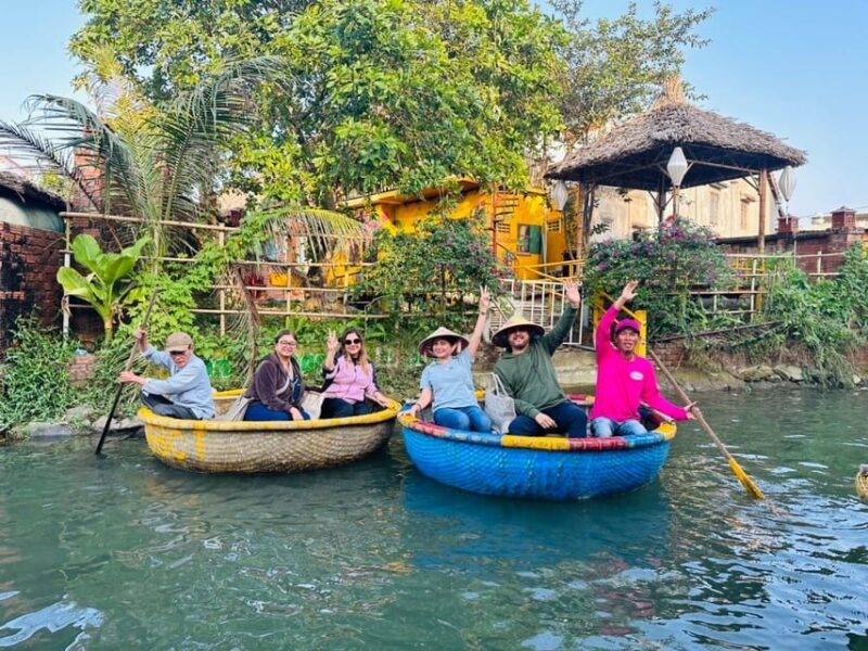 Discover Basket Boat in CamThanh Eco Coconut Forest w Meal - Key Points