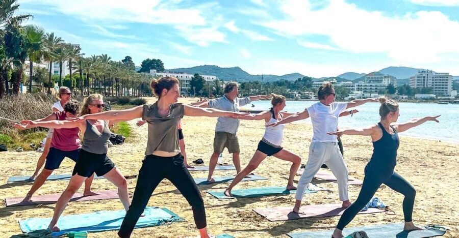 Discover Beach Yoga in San Antonio Ibiza - The Experience and Itinerary