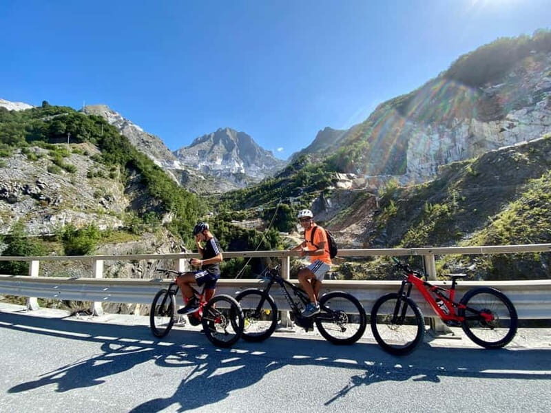 E-Bike Tour to the Carrara Marble Quarries with lard tasting - Discovering Tuscany’s Marble Heritage on Two Wheels