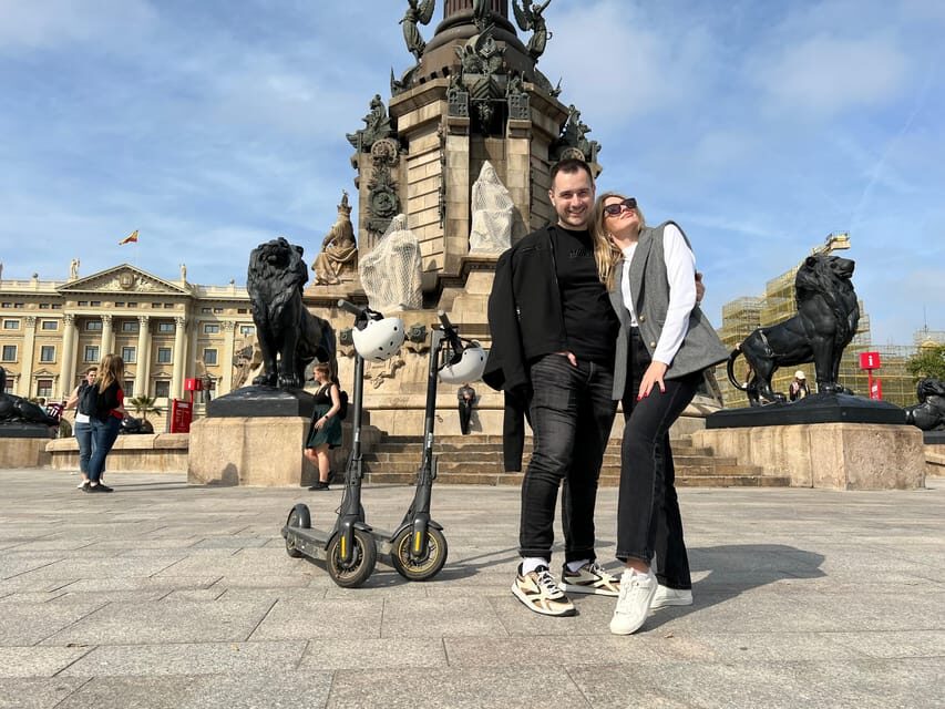 E-Scooter Guided Exploration of Barcelona - Detailed Breakdown of the Tour Experience