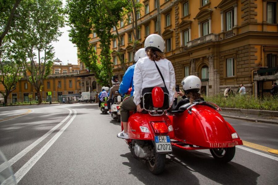 Evening Vespa Sidecar Tour with Gourmet Pizza Tasting - The Route & Highlights