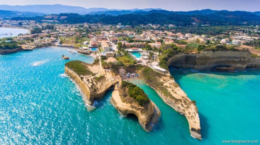 Explore Corfu & Canal D'Amour with Georgia boat-Private Tour - Detailed Breakdown of the Stops