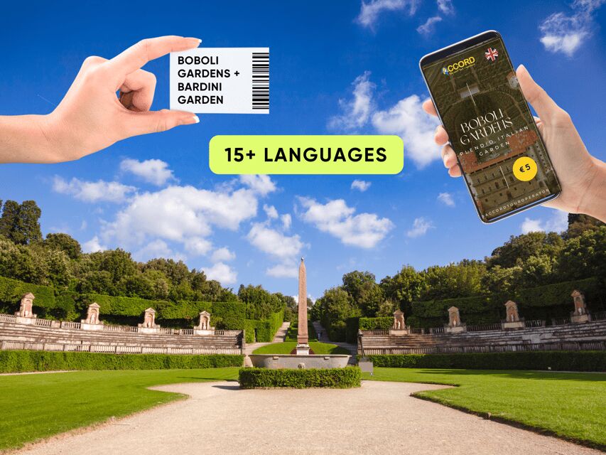 Florence: Boboli Gardens Reserved Entry Ticket & eBook - What to Expect During Your Visit
