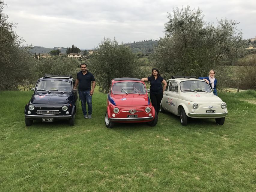 Florence: Countryside Vintage Fiat 500 Driving Tour - Detailed Itinerary Breakdown